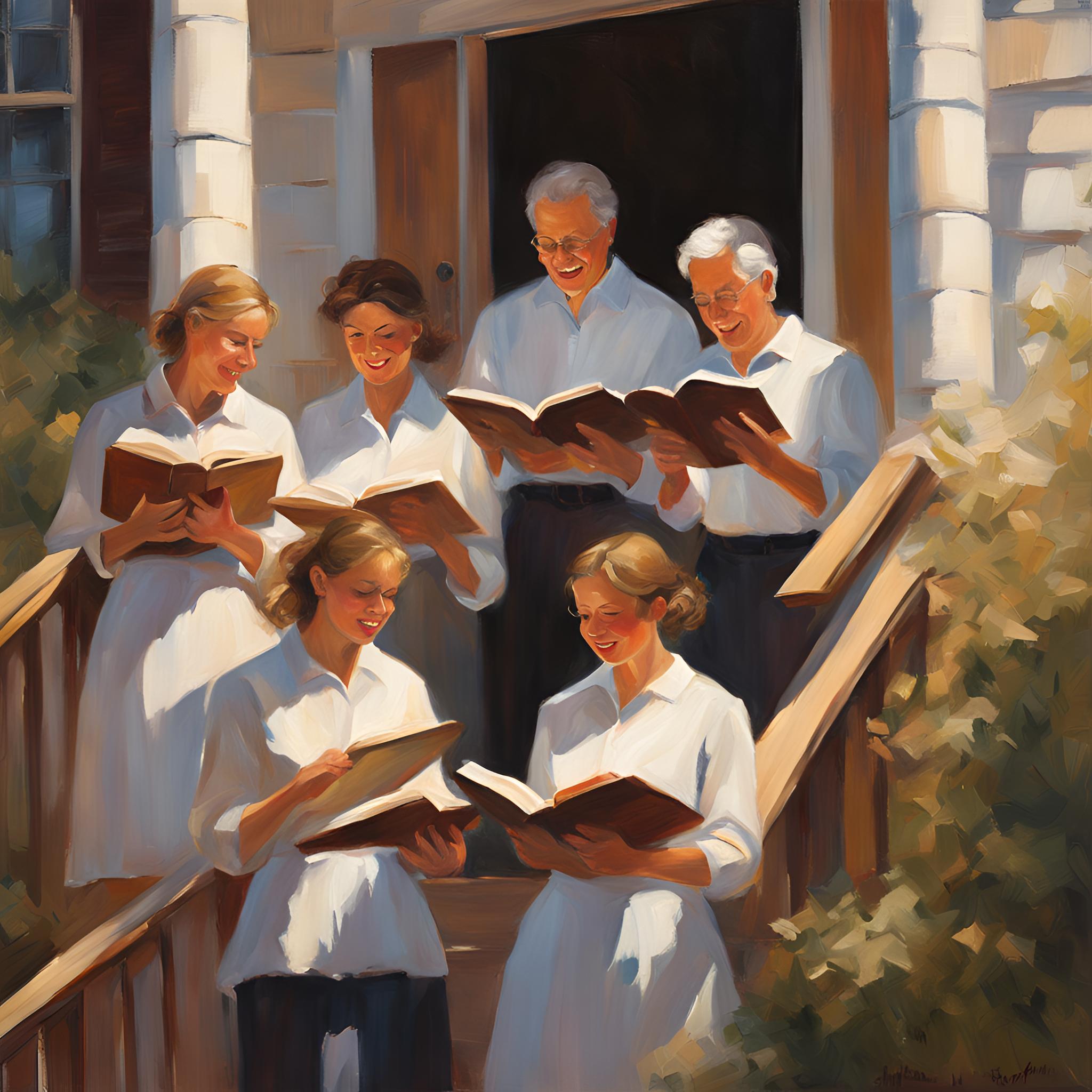 Home—Old-Fashioned Singing Project and Heaven's Front Porch